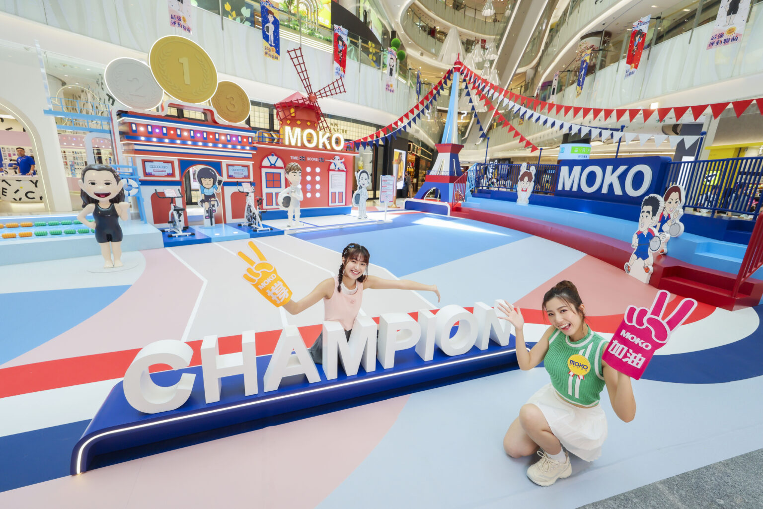 【蜜柚最新情報】體壇頂流對決 X 本土貼地藝術 MOKO新世紀廣場燃起全城熱血撐港隊 - She\sters